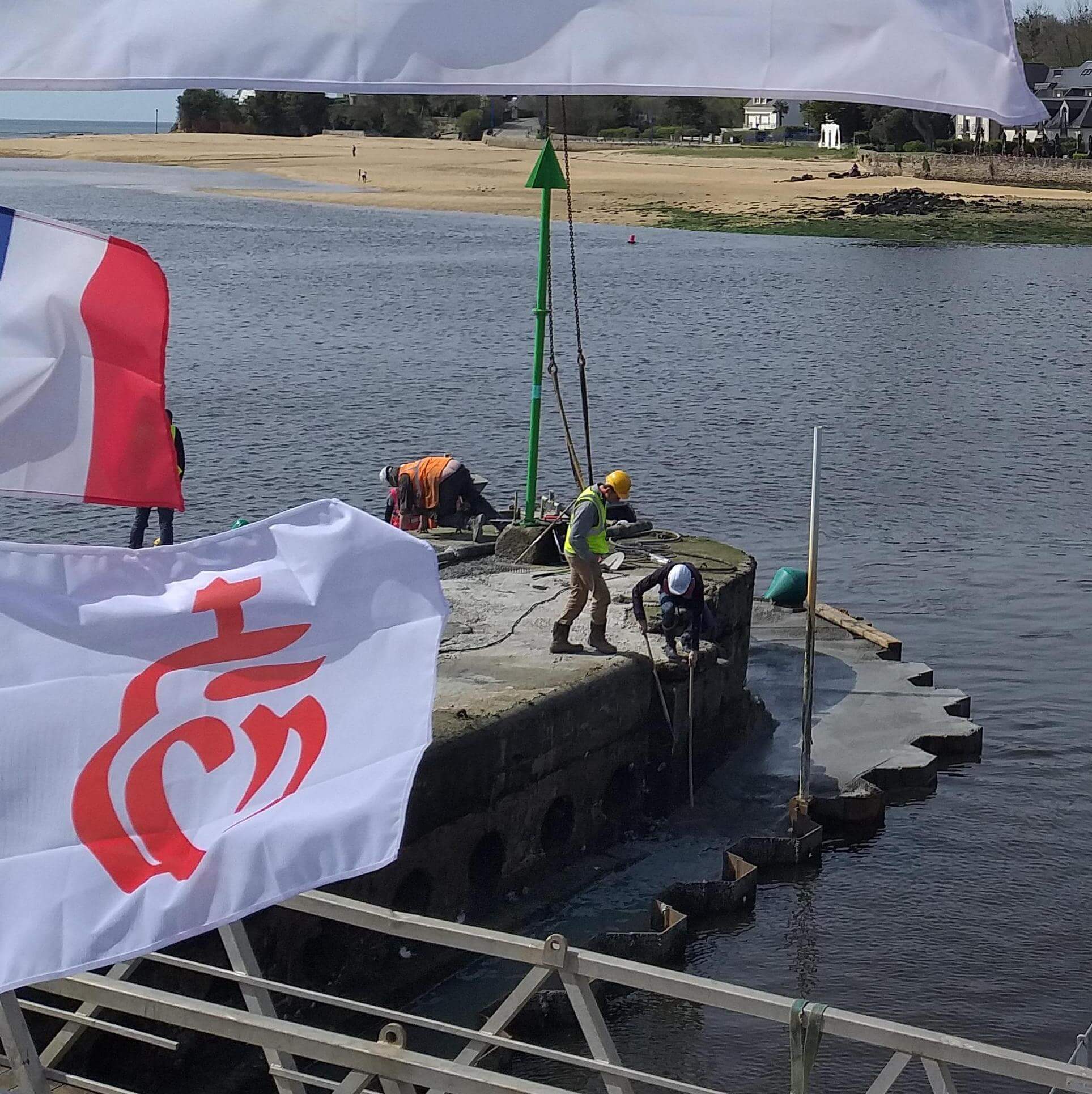 Mole port de Guidel2 - CIM Structures